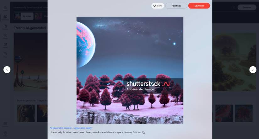 How to Use Shutterstock's AI Image Generator to Create Artwork