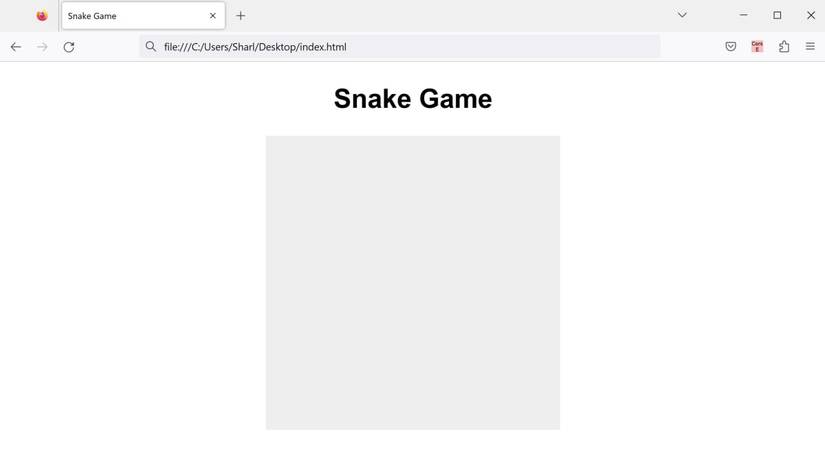 How to Make a Snake Game Using HTML, CSS, and JavaScript