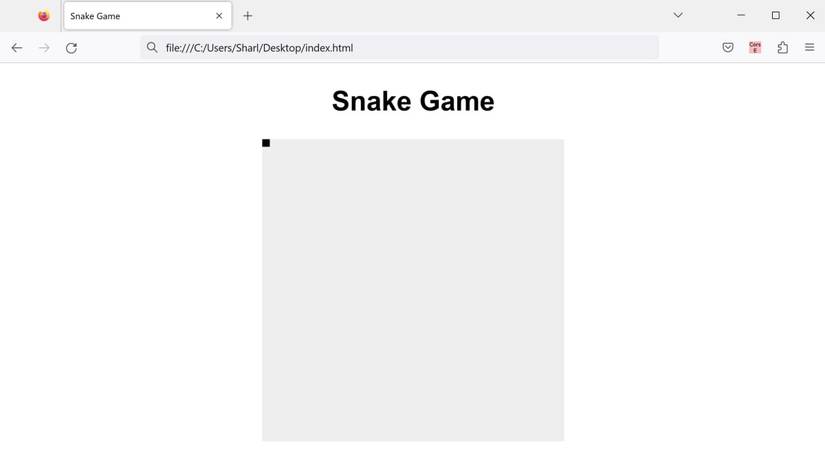 How to Make a Snake Game Using HTML, CSS, and JavaScript