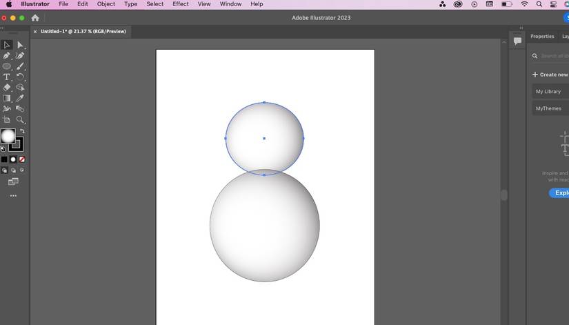 How to Build a Snowman in Adobe Illustrator