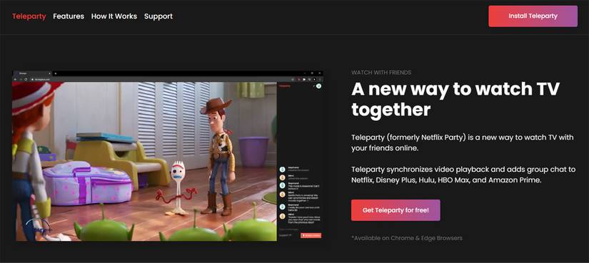 How to Join a Netflix Watch Party Using Teleparty