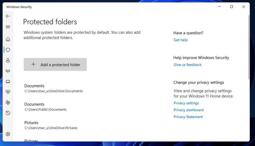 How to Enable Controlled Folder Access in Windows 10 & 11