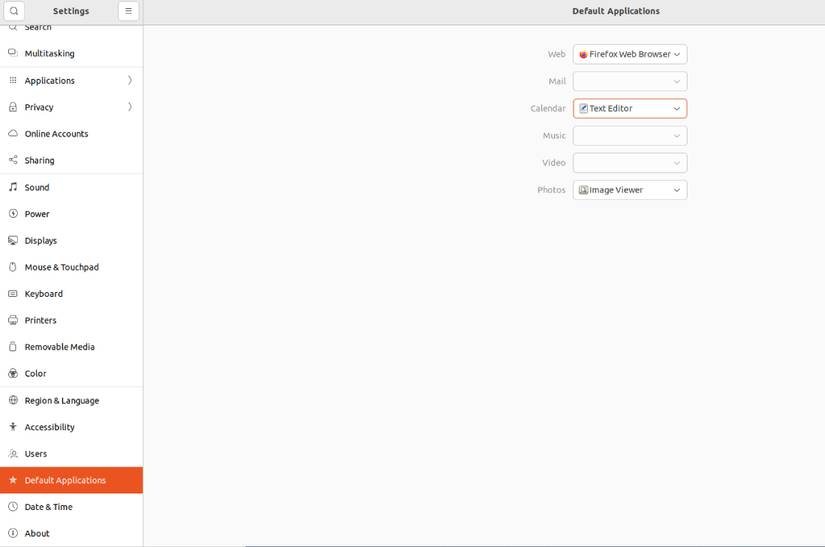 How to Quickly Change Default Apps on Ubuntu