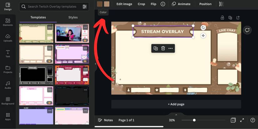 How to Create a Twitch Stream Overlay on Canva