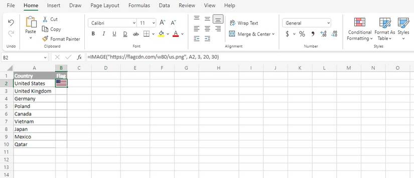 How to Use the IMAGE Function in Excel