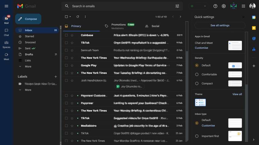 How to Remove Chat and Meet From the Gmail Sidebar