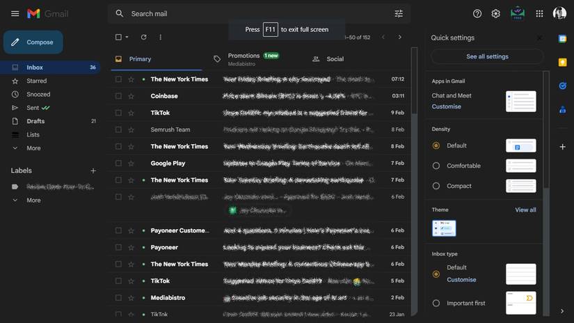 How to Remove Chat and Meet From the Gmail Sidebar