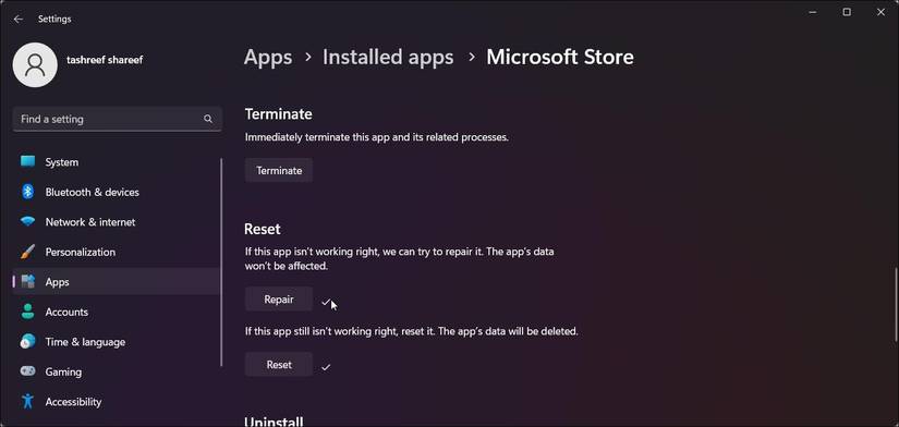 How to Fix the "ms-resource:Appname/Text" Error on Windows 11