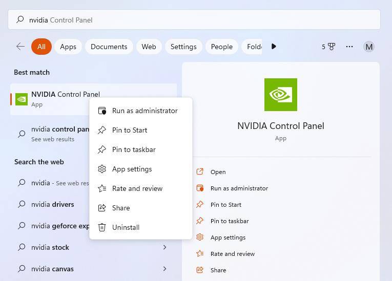 How to Fix the NVIDIA Control Panel Not Opening in Windows 11