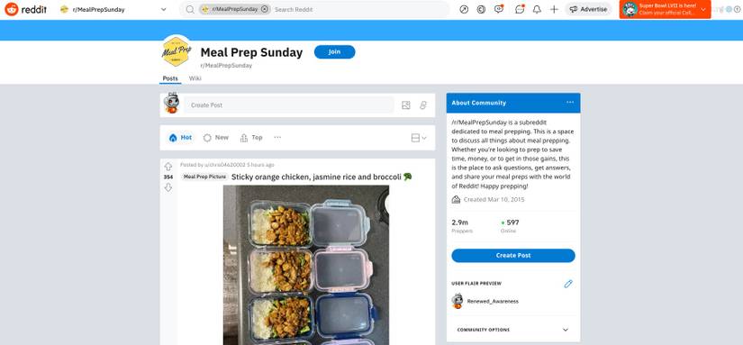 10 Places on Reddit to Find and Discuss Nutritious Recipes