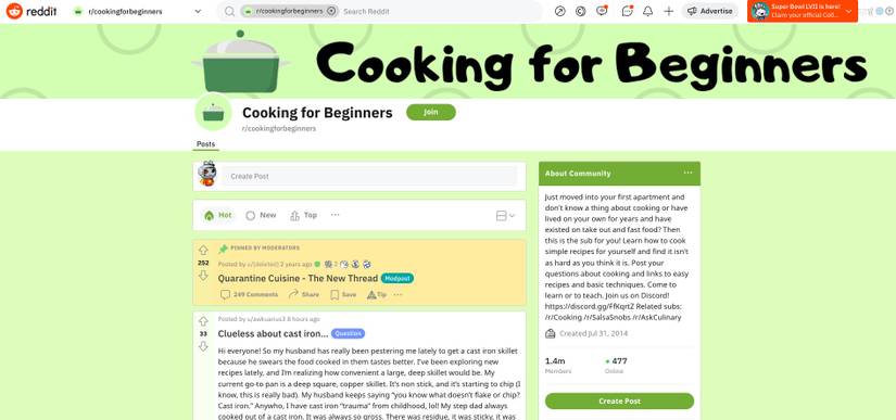 10 Places on Reddit to Find and Discuss Nutritious Recipes