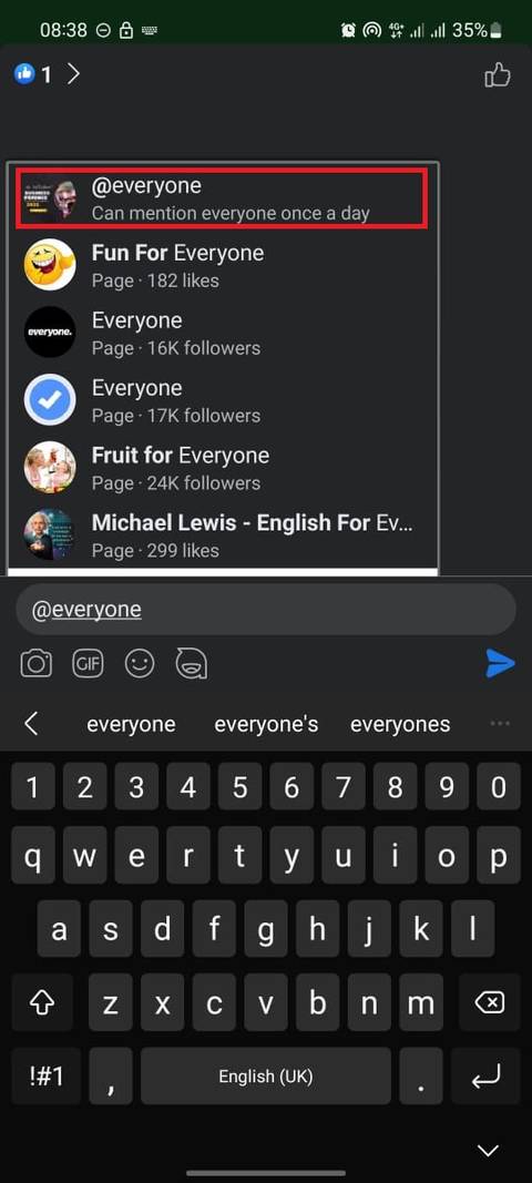 How to Mention All Group Members in a Facebook Post