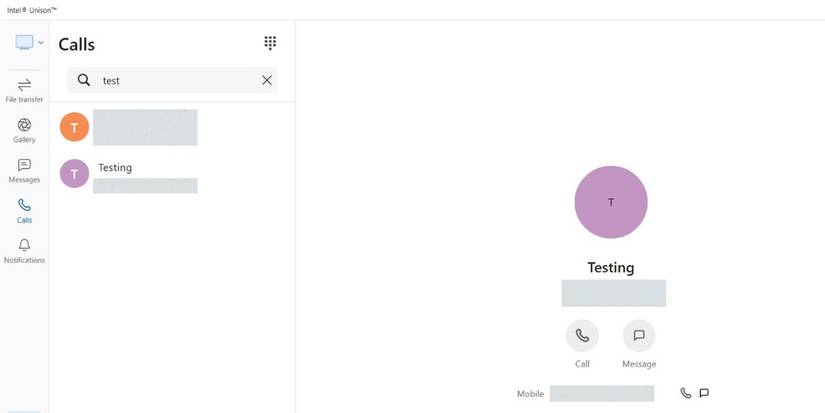 How to Make Calls From Your Phone Using the Intel Unison App on Windows 11