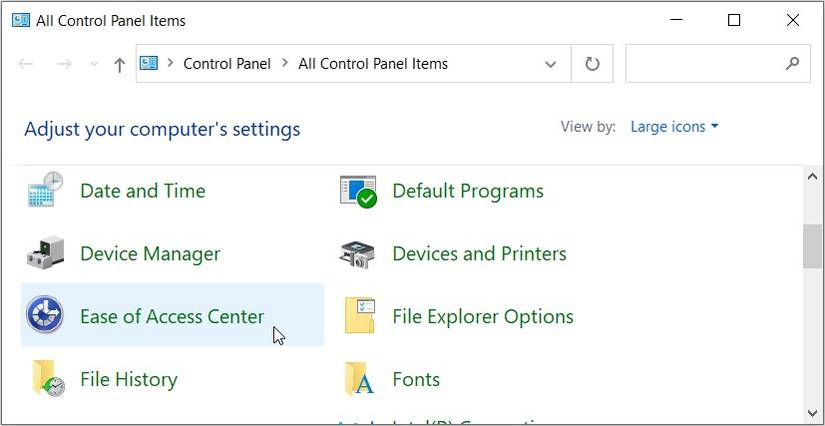 5 Ways to Open the Ease of Access Center on Windows