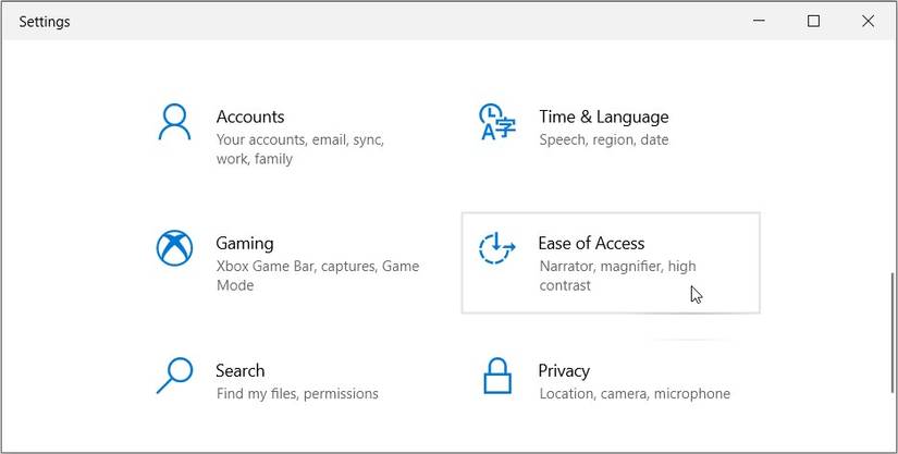 5 Ways to Open the Ease of Access Center on Windows