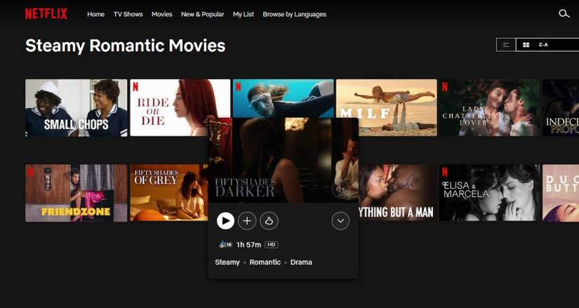 11 Netflix Codes to Help You Find the Perfect Romantic Movie