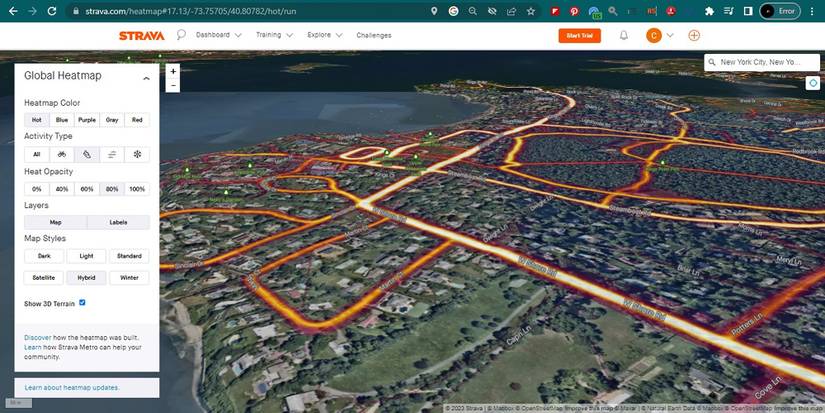 How to Use Strava's Global Heatmap Feature