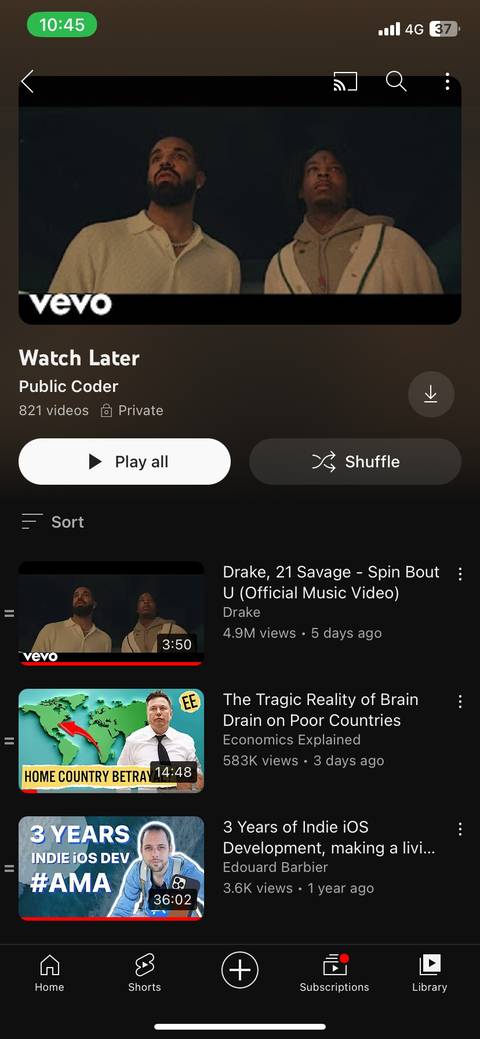How to Remove Watched Videos From Your Watch Later YouTube Playlist