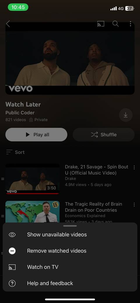 How to Remove Watched Videos From Your Watch Later YouTube Playlist