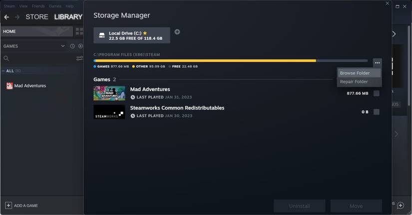 How to Fix the Corrupt Disk Error on Steam