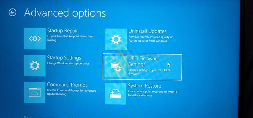 How to Fix a Grayed-Out Legacy Boot Option in the BIOS on Windows