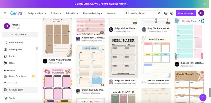 How to Create a Digital Planner Using Canva
