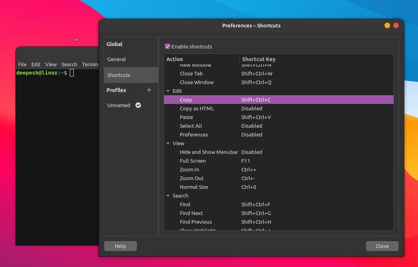How to Copy and Paste Text in the Linux Terminal