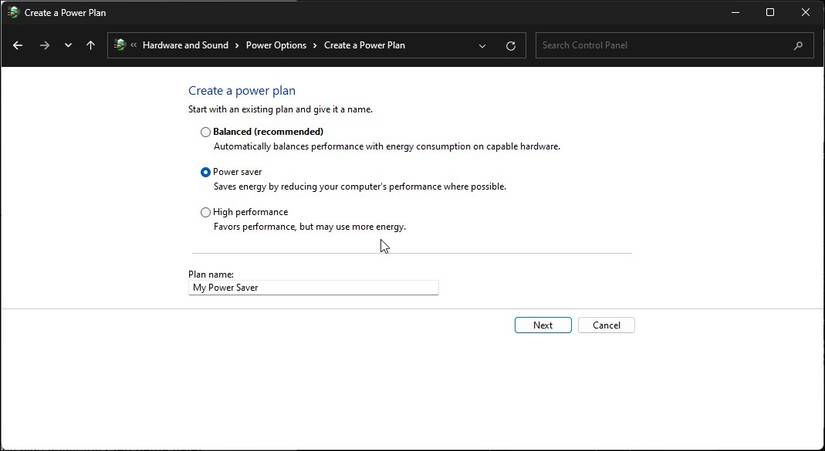How to Restore Missing Default Power Plans on Windows 11