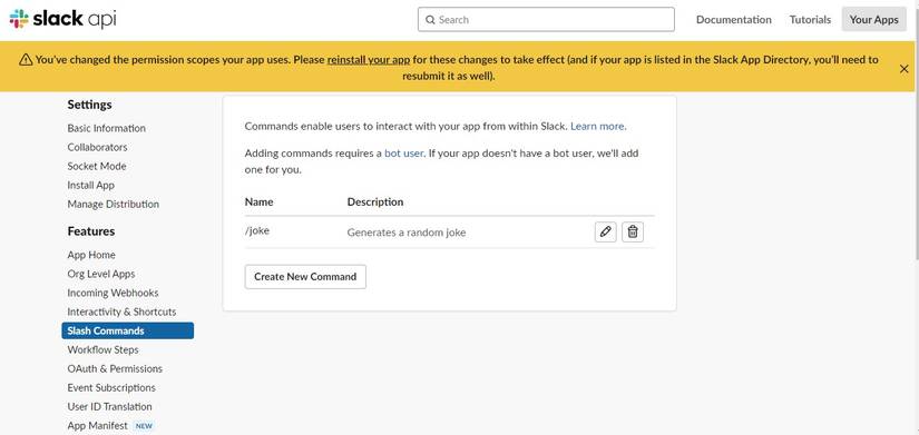 Create Your Own Custom Slash Command in Slack