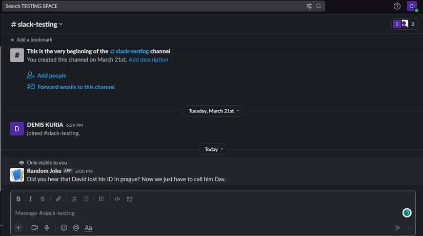 Create Your Own Custom Slash Command in Slack