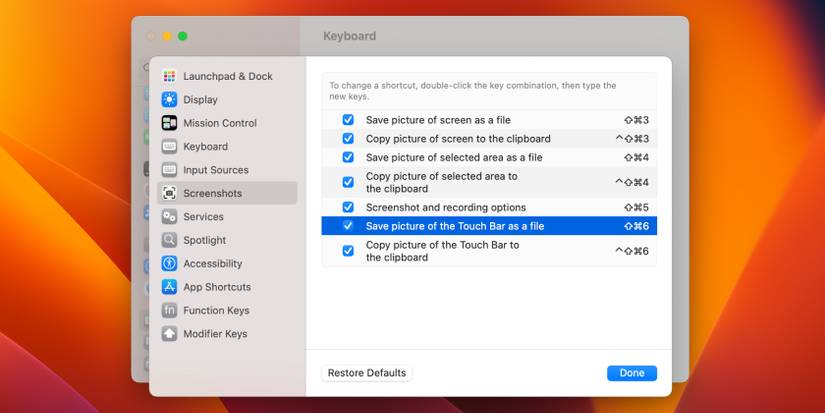 How to Take Screenshots of the MacBook Pro’s Touch Bar