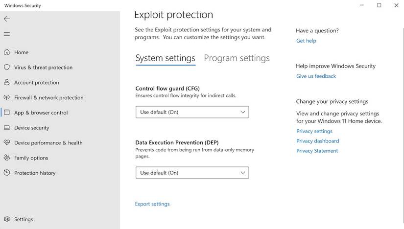 What Is App and Browser Control on Windows?