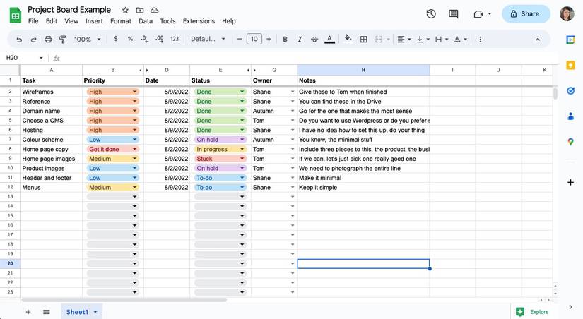 6 Practical Ways to Use Google Sheets