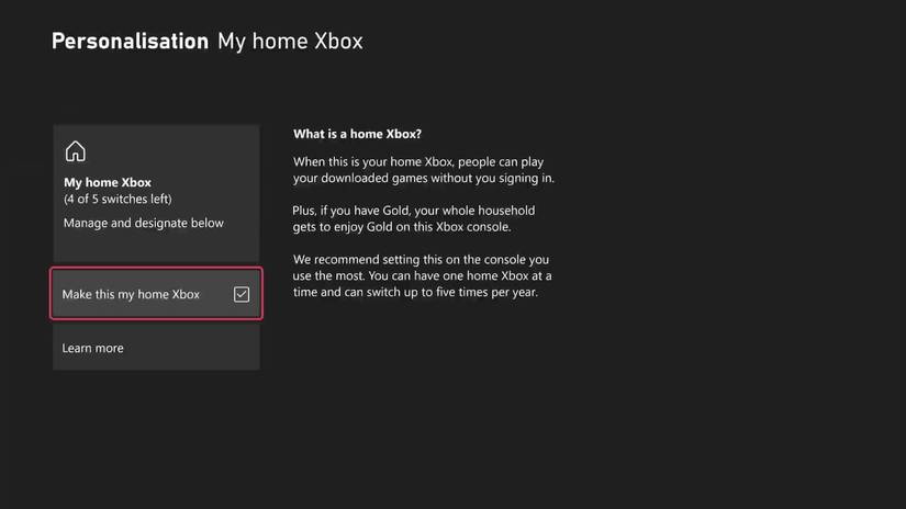 How to Gameshare on the Xbox Series X|S