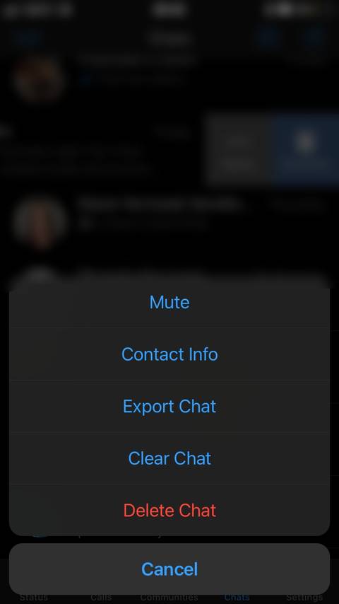 How to Clear and Delete WhatsApp Chats
