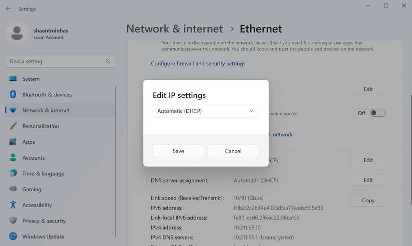 How to Set a Static IP Address on a Windows PC