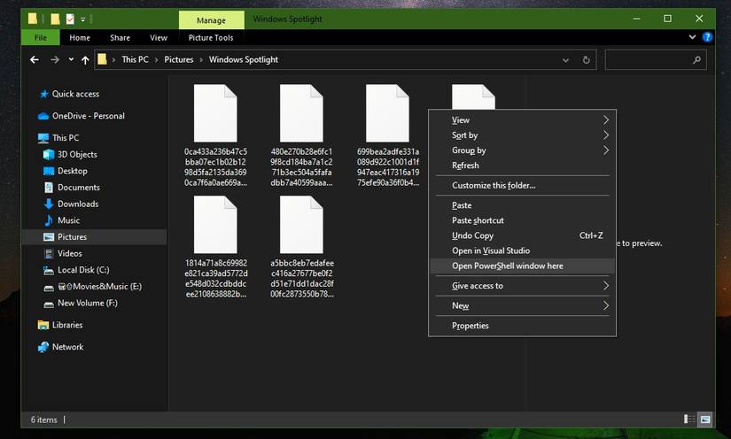 How to Save Windows Spotlight Pictures to Use as Wallpapers When You Want