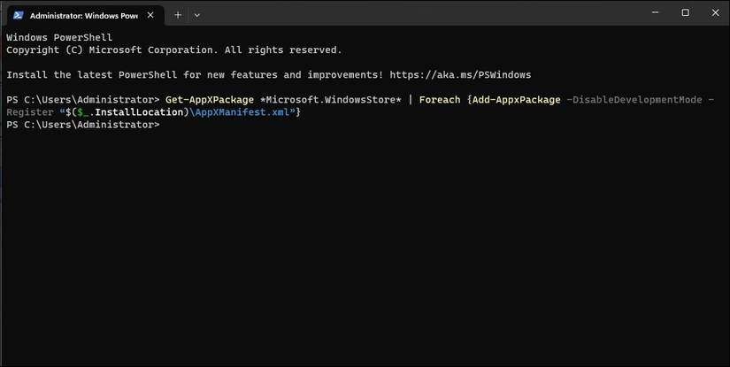 How to Re-Register Microsoft Store Apps on Windows 10 & 11