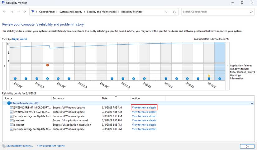 Reliability Monitor vs. Performance Monitor: Comparing Two ...