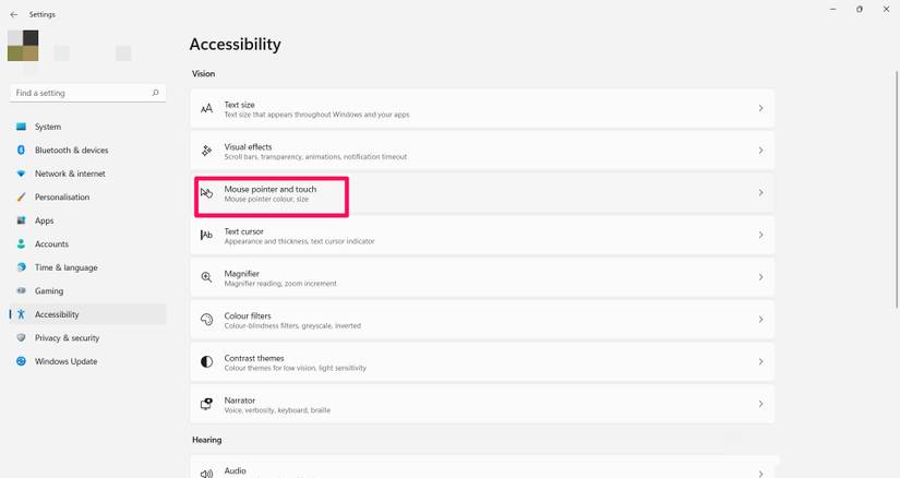How to Tweak the Mouse Pointer Accessibility Settings on Windows 11
