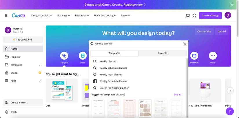 How to Create a Digital Planner Using Canva