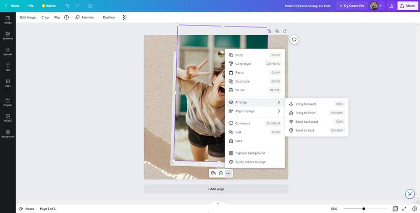 How to Create Printable Polaroid-Style Photos Using Canva