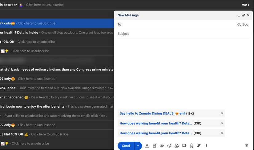 How to Send Emails as Attachments