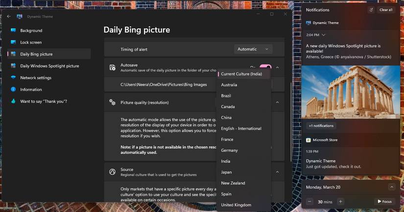 How to Get the Best Bing and Windows Spotlight Wallpapers With the ...