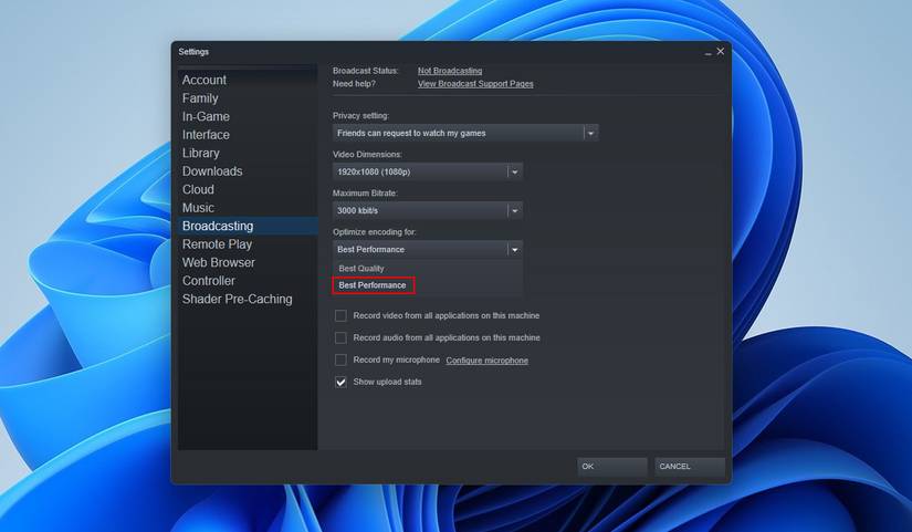 How to Fix Common Steam Broadcasting Issues on Windows