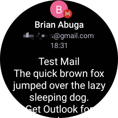 How to Receive and Respond to Gmail Notifications on a Samsung Galaxy Watch