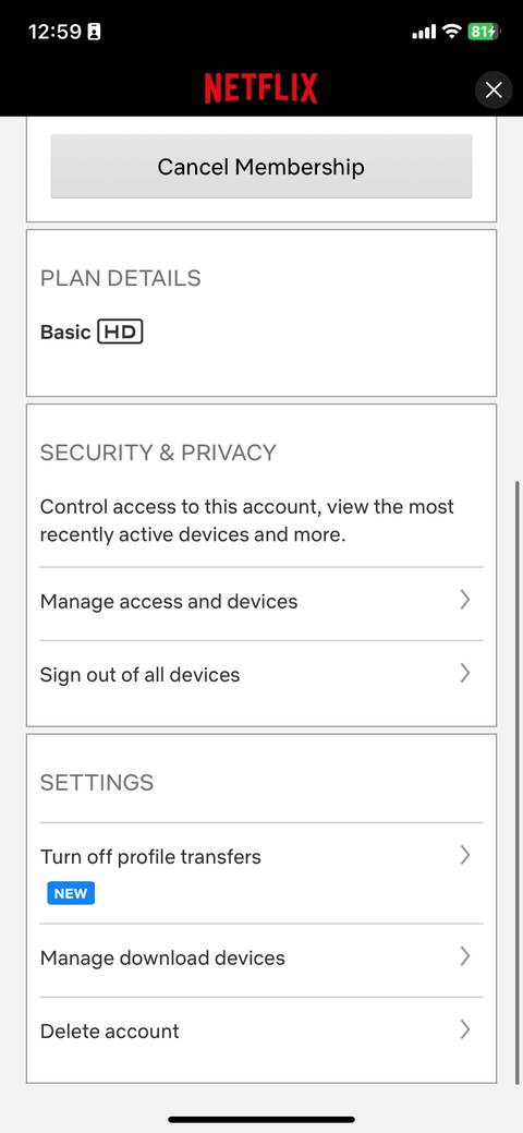 How to Disable Profile Transfer on Netflix
