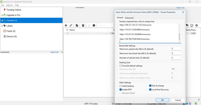 How to Speed Up Download Speeds in uTorrent for Windows