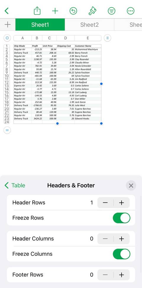 How to Freeze, Protect, Lock, and Hide Rows or Columns in Apple Numbers