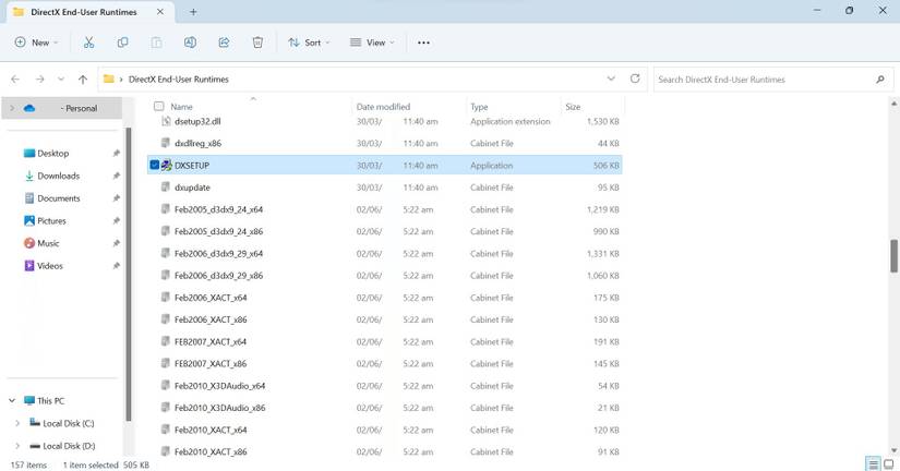 How to Fix the “DirectX Setup Couldn’t Download the File” Error on Windows